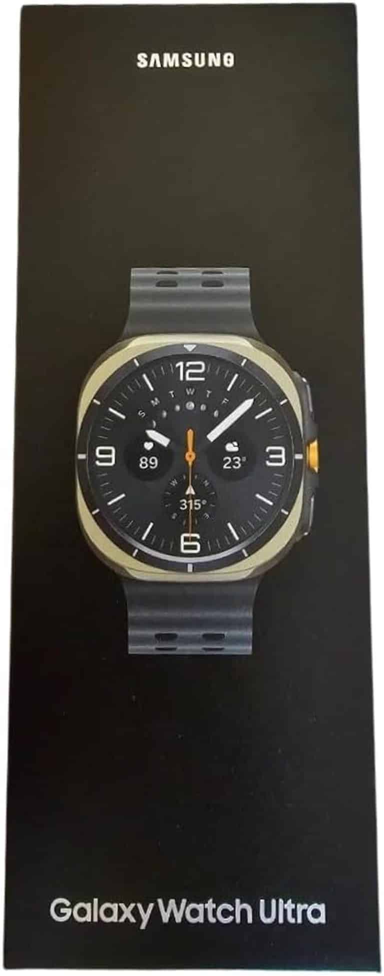 Test de la Samsung Galaxy Watch Ultra LTE 47mm en titane